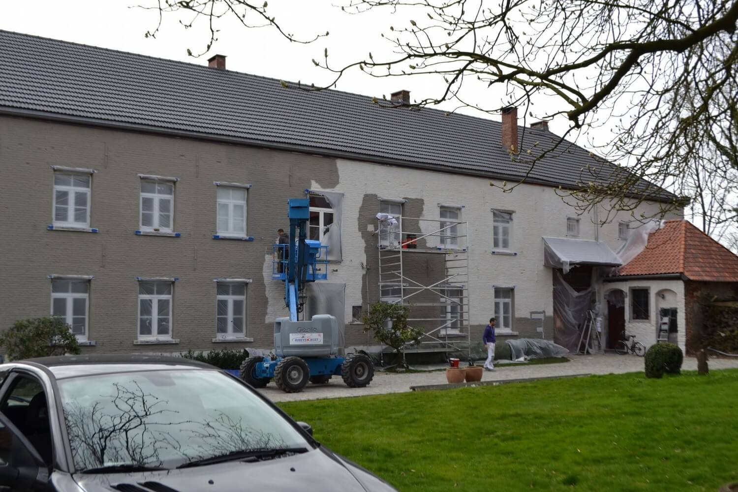 Vierkantshoeve in Hondzocht